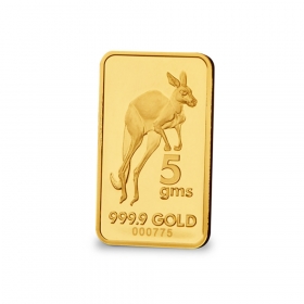 5g Melbourne Mint Gold Minted Bar - Melbourne Mint