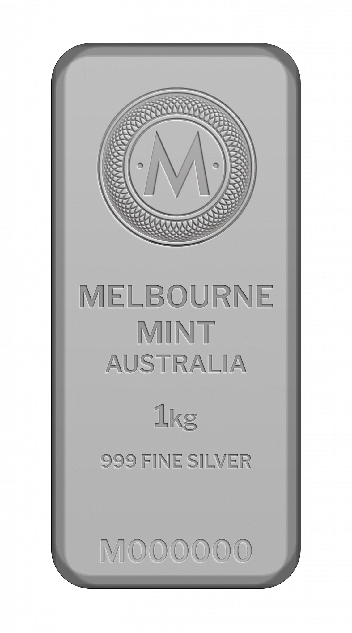 Silver Cast Bar – Melbourne Mint