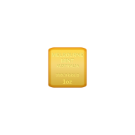1oz Melbourne Mint Gold Cast Bar - Melbourne Mint