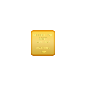 1oz Melbourne Mint Gold Cast Bar - Melbourne Mint