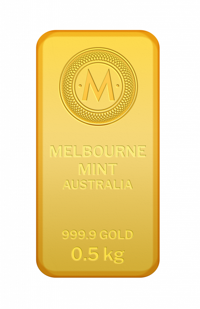 1oz Melbourne Mint Gold Cast Bar - Melbourne Mint